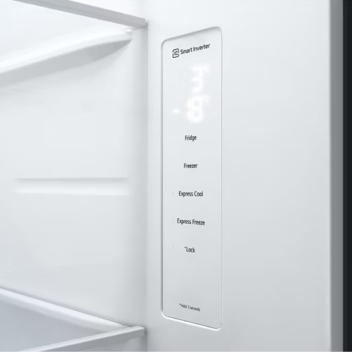 Refrigeradora LG GS65BPGK 688LT Side by Side | GRAN HOGAR